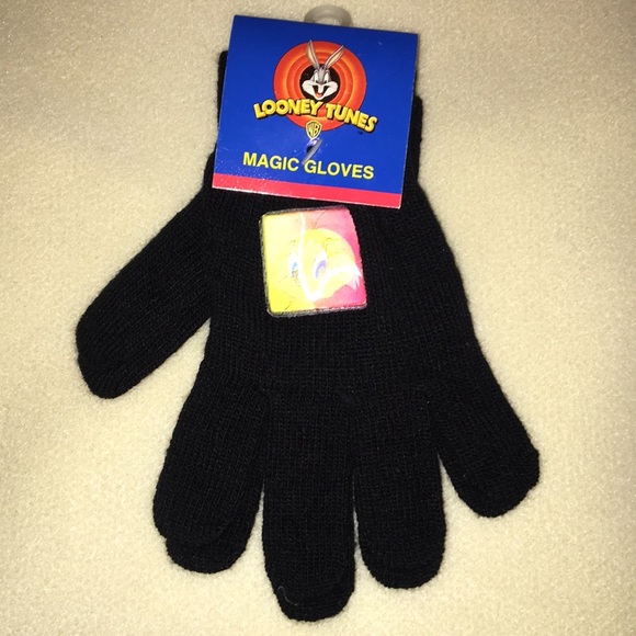 Warner Bros. | Accessories | Nwt Looney Tunes Magic Gloves One Size ...